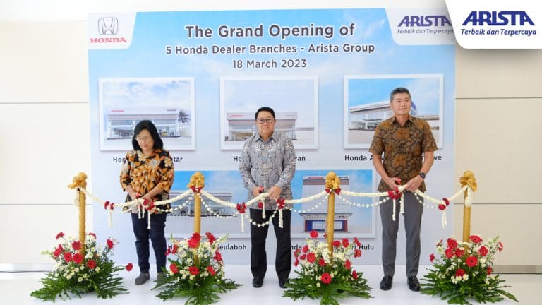Resmi Dibuka, 5 Cabang Baru Dealer Honda Arista! - Arista