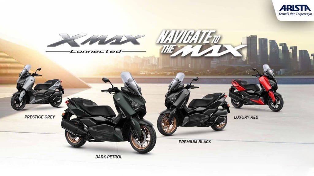 The Brand New Yamaha XMAX Connected! - Arista