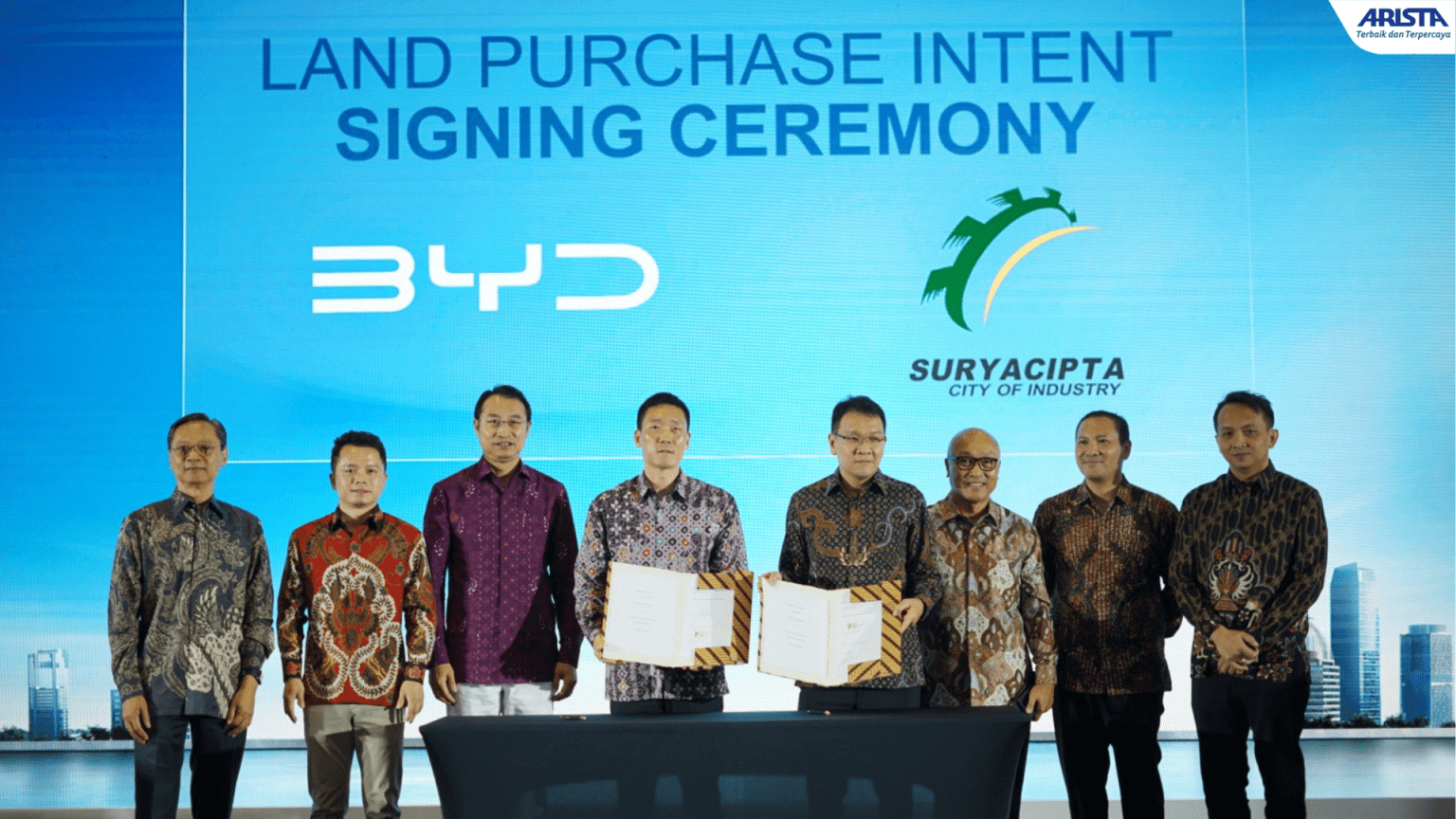 PT BYD Motor Indonesia dan PT Suryacipta Swadaya Kerja Sama Untuk ...