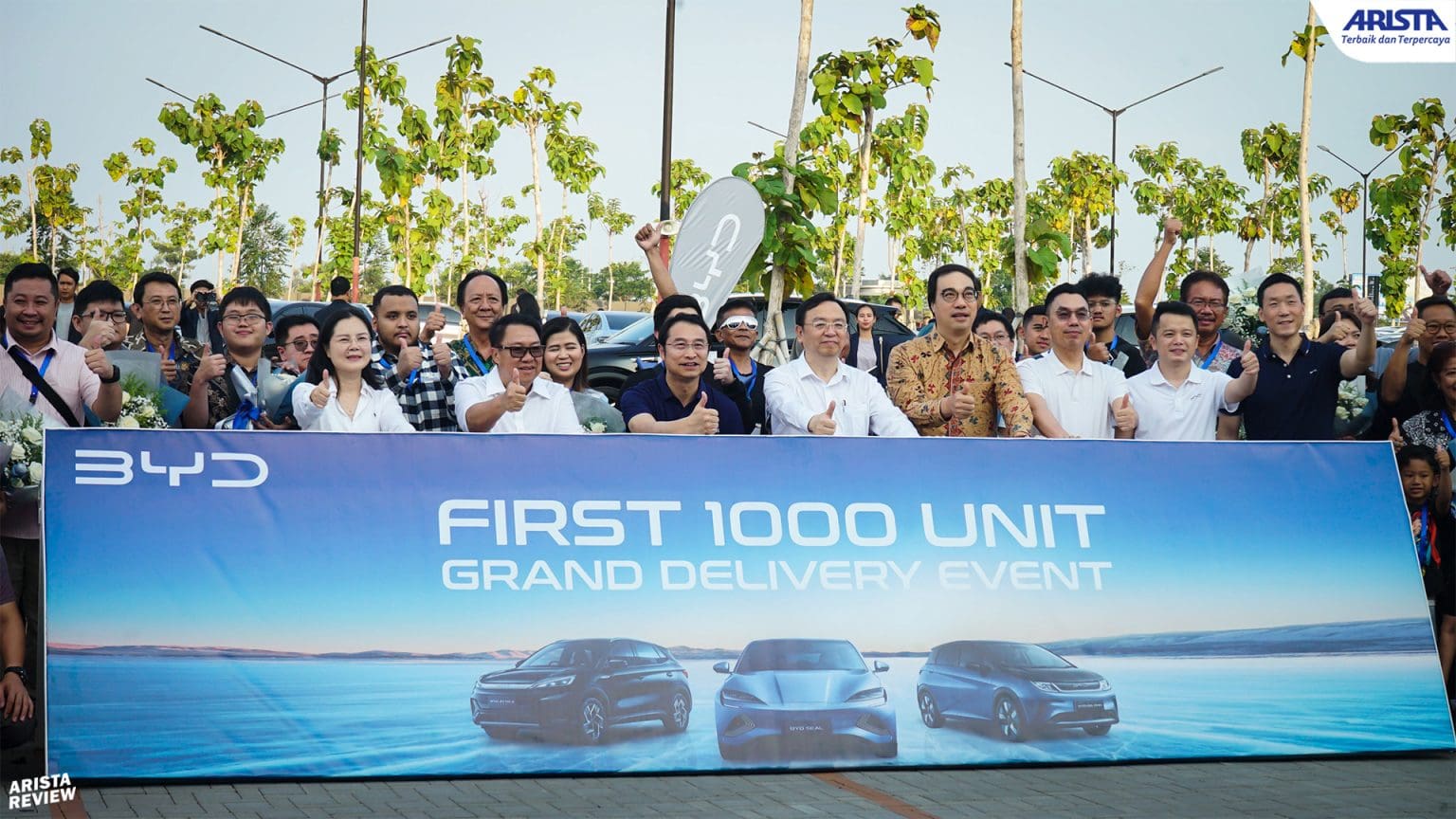 BYD Arista Lakukan Serah Terima Unit BYD kepada 1000 Konsumen Pertama ...